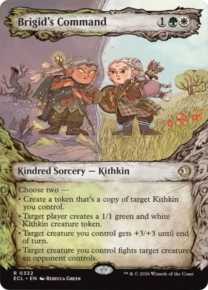 Brigid's Command (Showcase) (332) (Lorwyn Eclipsed)